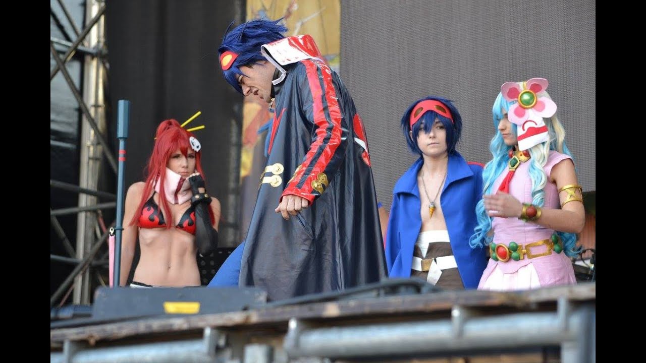 Tengen Toppa Gurren Lagann cosplay - Lucca Comics 2014