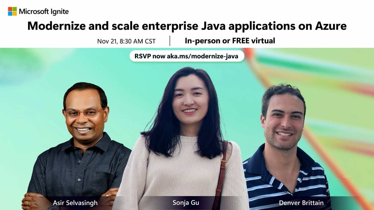 Modernize and scale enterprise Java applications on Azure | BRK147