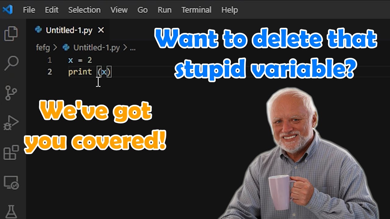 How to Delete Variables (Or anything alse) in Python