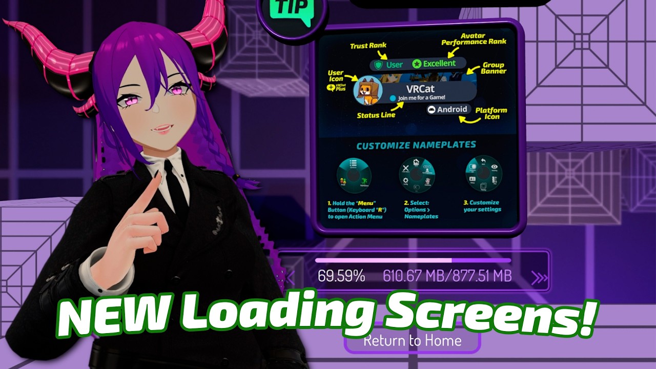Custom Loading Screens... and more! | VRChat Patch Notes 2026.1.3