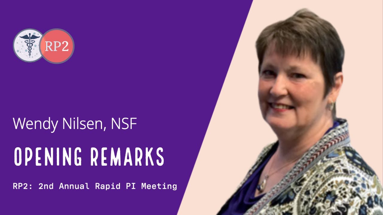 PREPARE RP2 Workshop Day 1: Opening Remarks