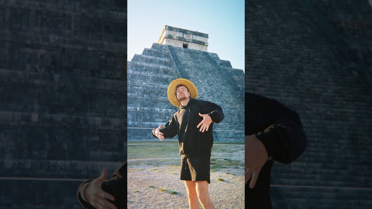 Giving MrBeast a disposable camera #lifeonfilm #disposablecamera