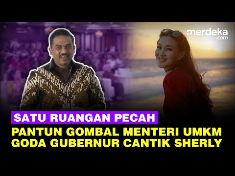 Riuh! Pantun Gombal Menteri UMKM Goda Gubernur Cantik Sherly: Perempuan Maluku Memikat Hati