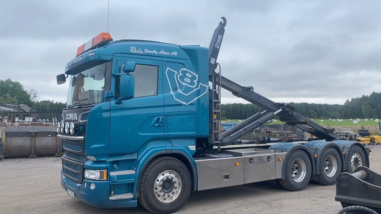 Lastbil tridem Scania R520LB8X4*4HNB, Tierp, Klaravik auktio