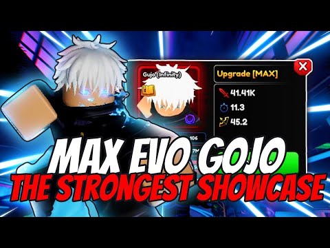 Evolved Gojo (Infinity) l Showcase. *Anime Vanguards*