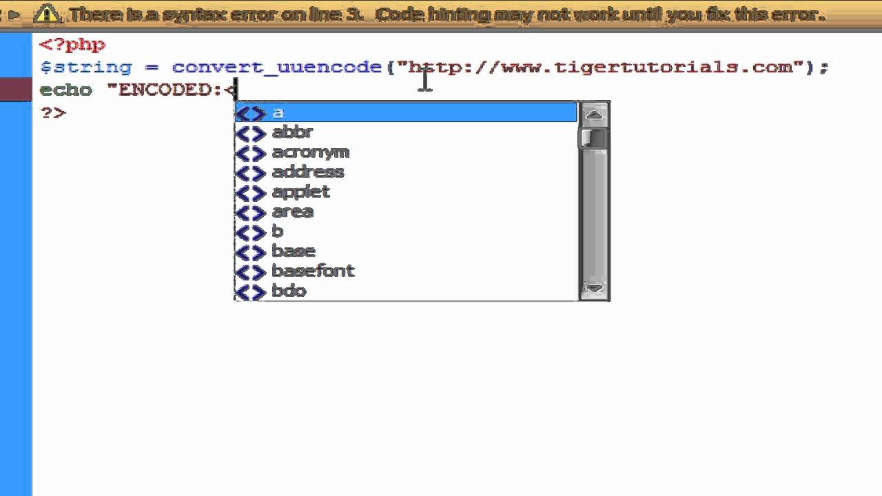 PHP String Function: convert_uuencode( ) & convert_uudecode( )