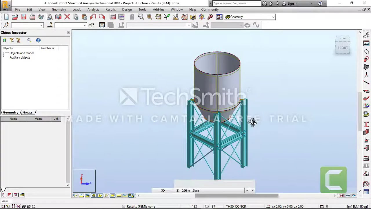Parametric study with Autodesk Dynamo + Robot