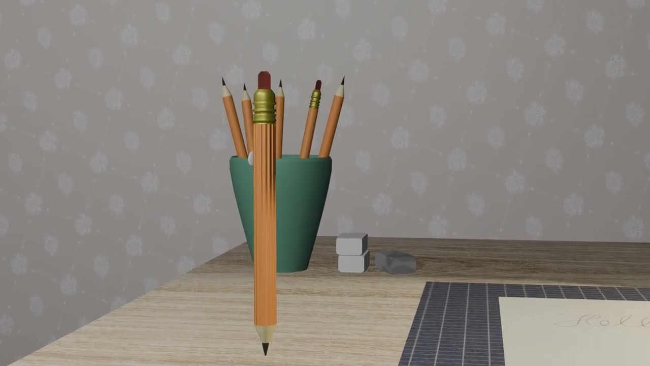 Beginner's Animation: The Sneaky Pencil