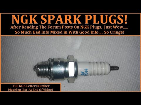 Motorized Bicycle & NGK Plugs - How To Use One correctly! What L/N Tags Mean!