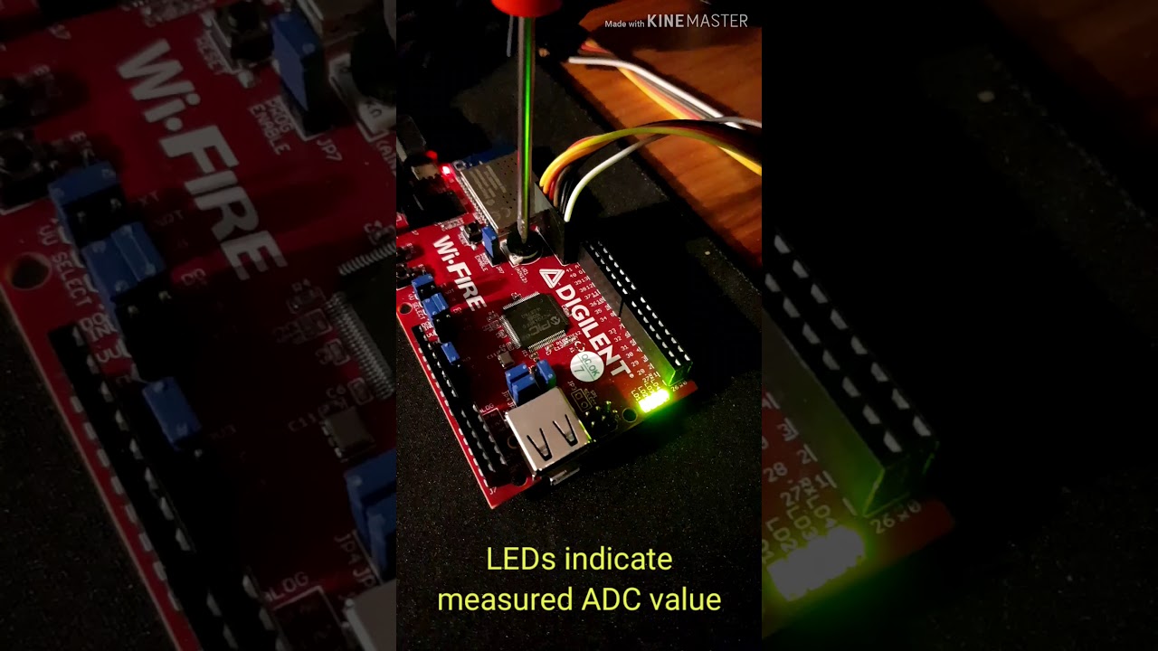 PIC32 HARMONY ADC TESTING