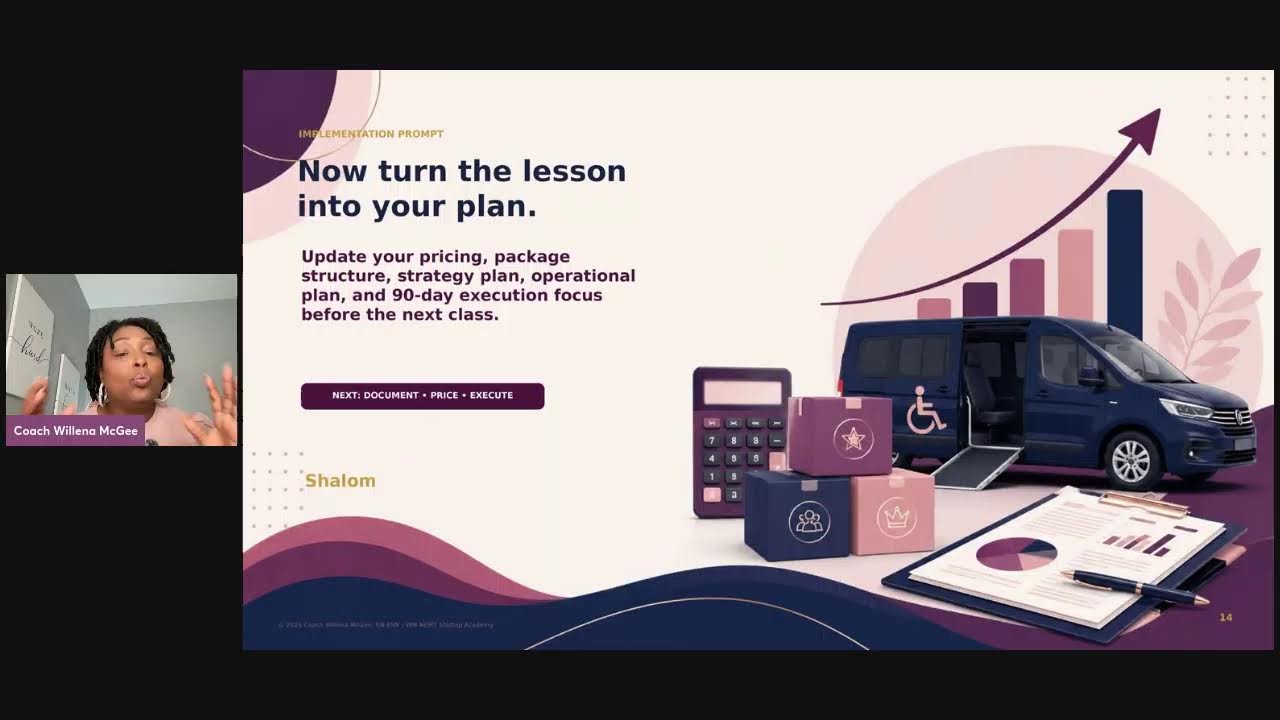 Build Your Healthcare Transportation Business Plan | Class 3