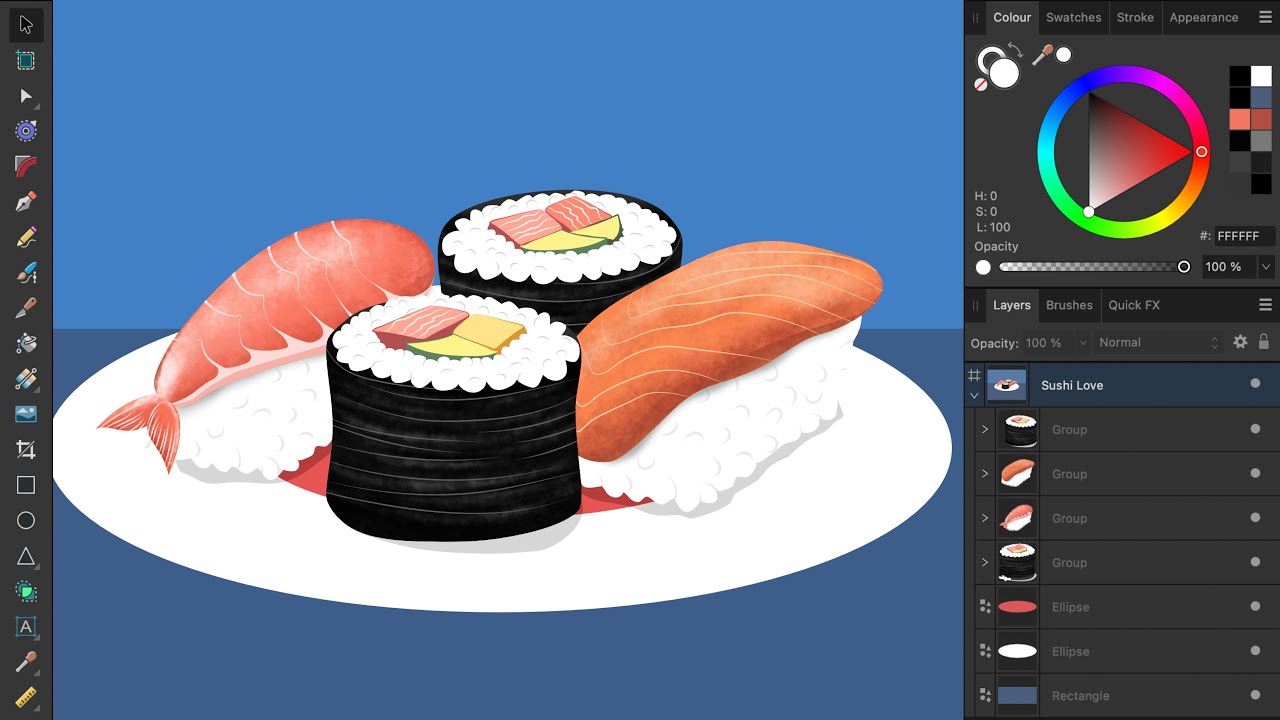 A Comprehensive Guide to the Affinity Designer Interface | Galaxy.ai
