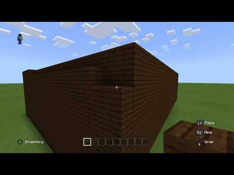 Minecraft 2020 How To Make Dark Oak Wood Planks House Part 2