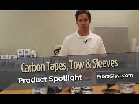 Carbon Tapes, Tow & Sleeves