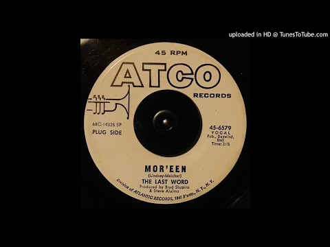 The Last Word - Mor'een - Atco (Psych Garage Soul Fuzz)