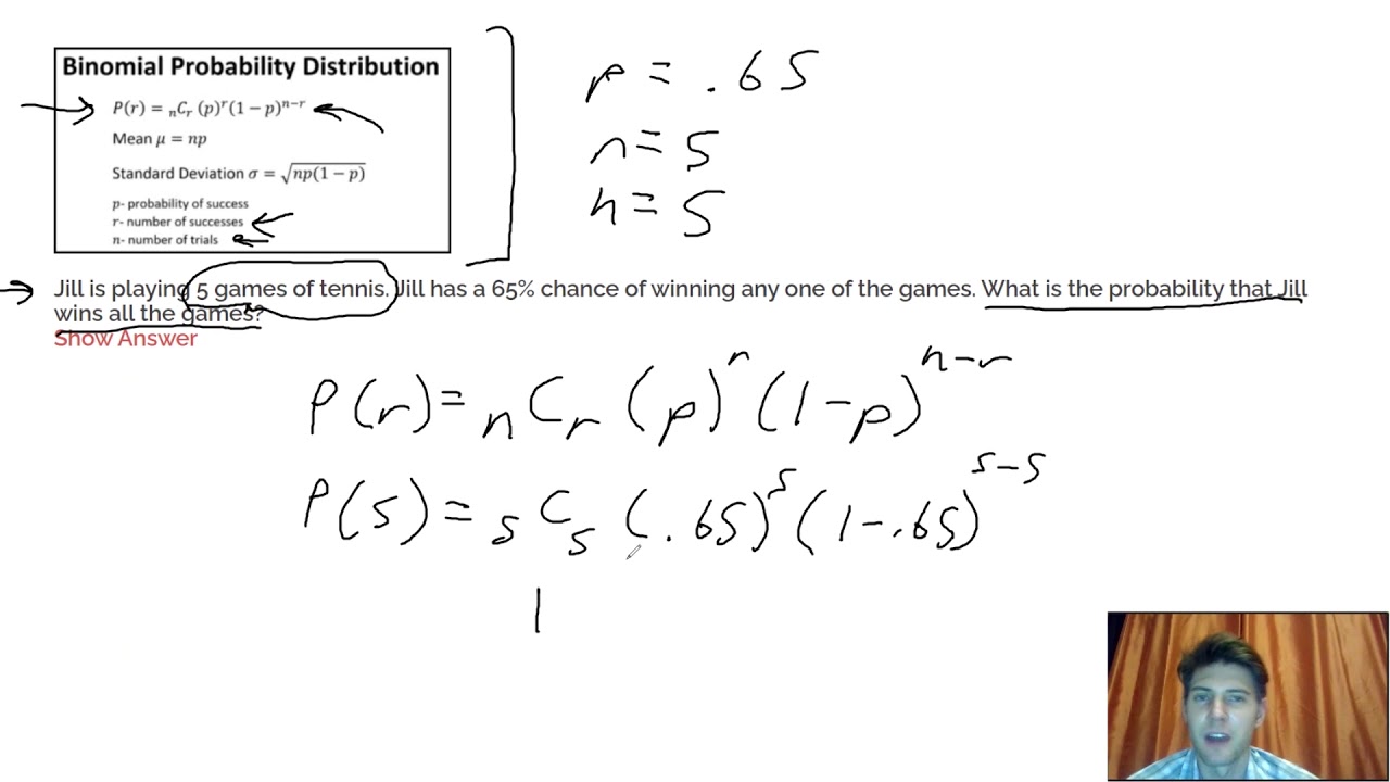 How to Find the Probability of a Binomial Distribution