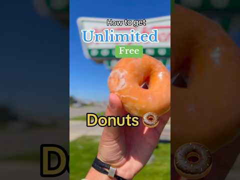 Here’s how to get free Krispy Kreme doughnuts…