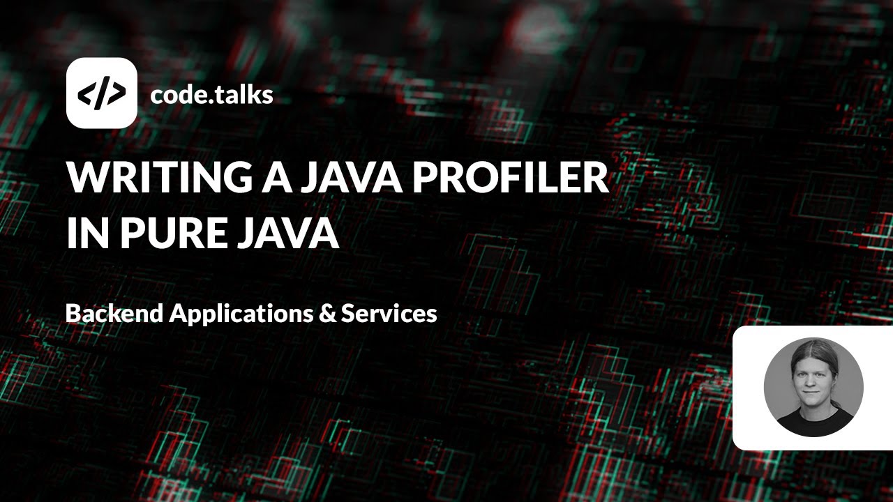 code.talks 23 - Writing a Java Profiler in Pure Java