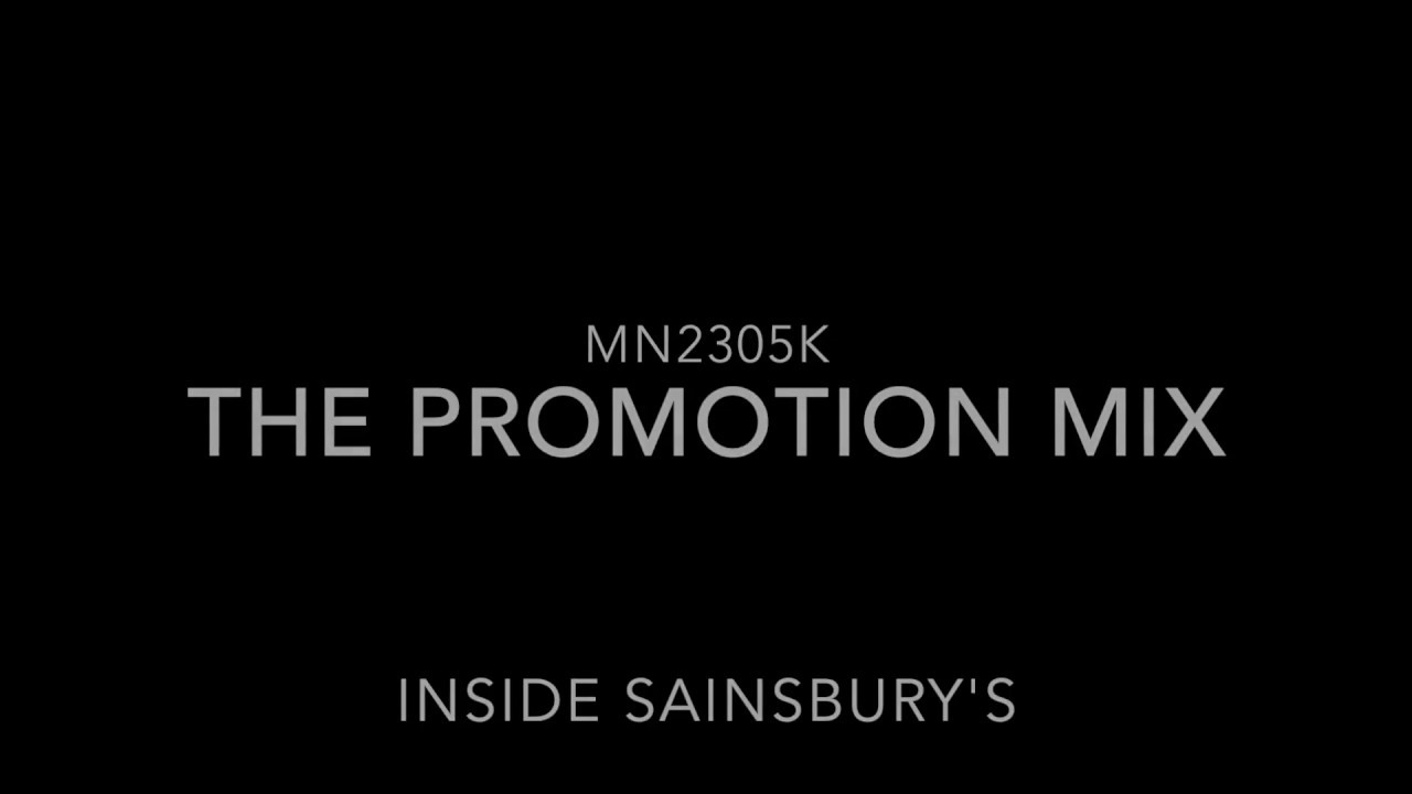Promotion Mix