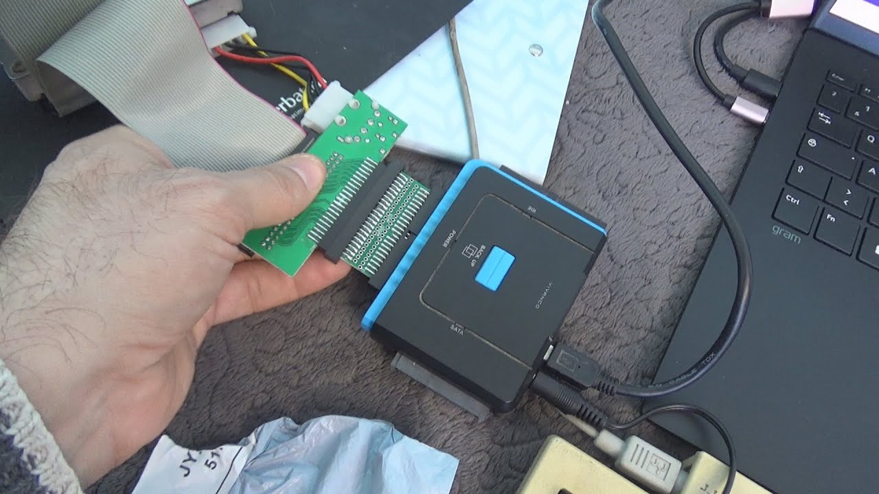 44-Pin IDE Male To Male Adapter Unboxing and Test