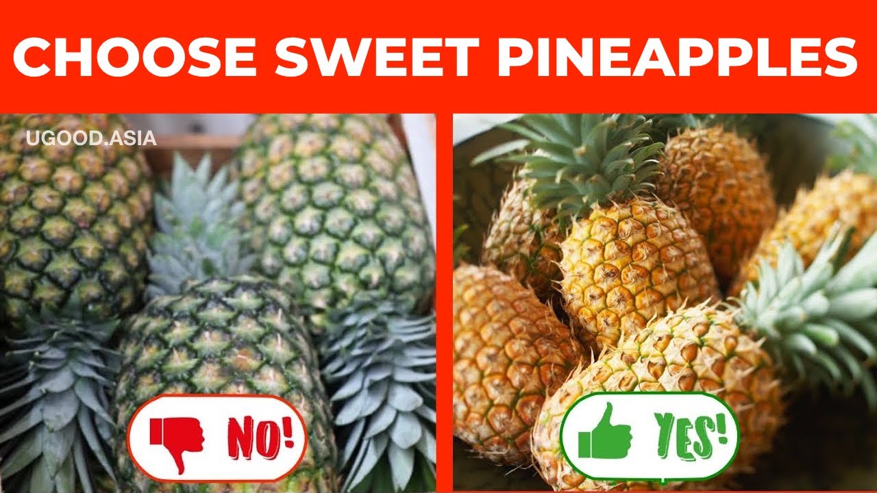 How To Choose Delicious And Sweet Pineapple: 4 Tips To Avoid Sour Fruits