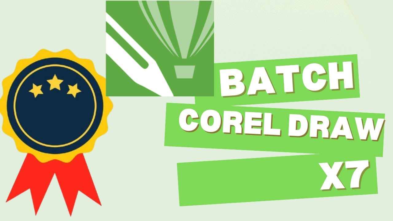 How to Make Batch Vector Art, Icons & Graphic Design #coreldrawtutorial