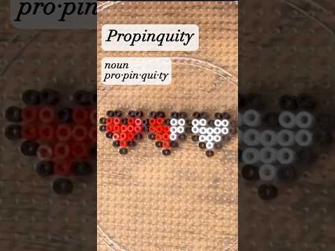 'Propinquity' Word Definition & Pronunciation | Satisfying Crafting | #dictionary #newwordsdaily