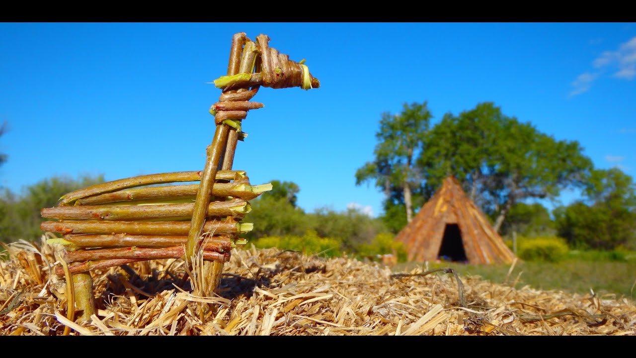 Willow Deer Crafting: How to make a Split Willow Deer