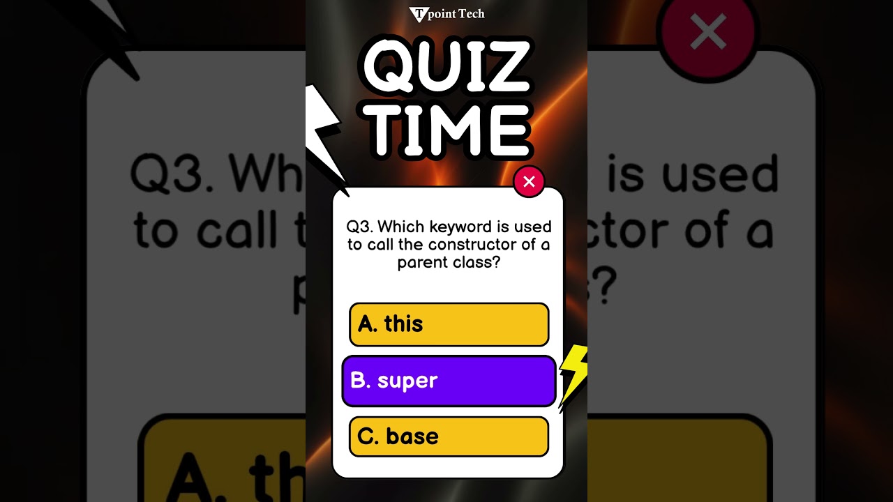 Java MCQs | Java Practice Questions & Answer | Tpoint Tech | #java #mcqs