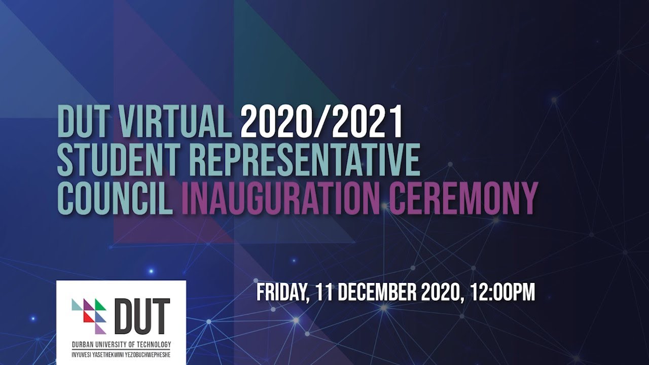 DUT Virtual 2020/2021 SRC Inauguration Ceremony