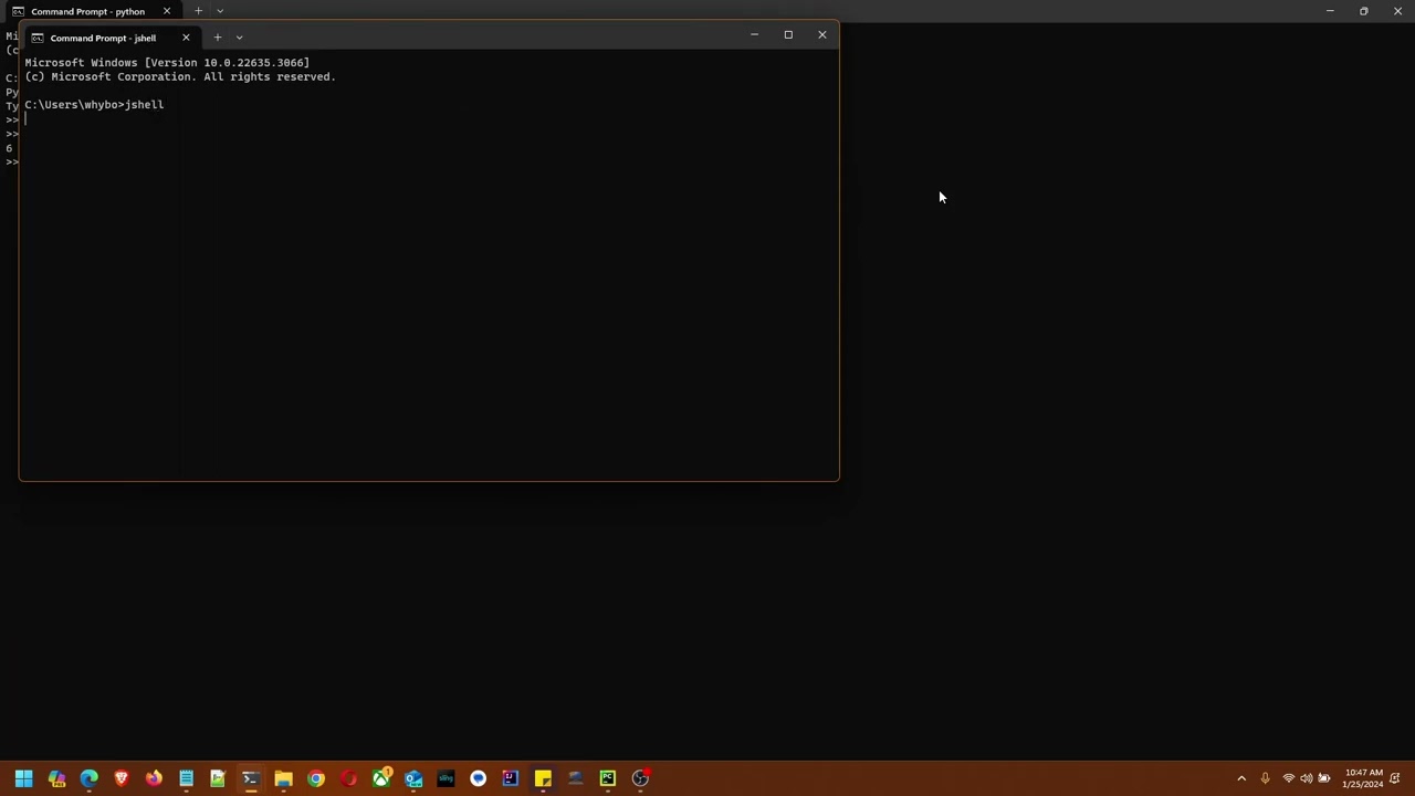 JShell, Java Interactive Shell