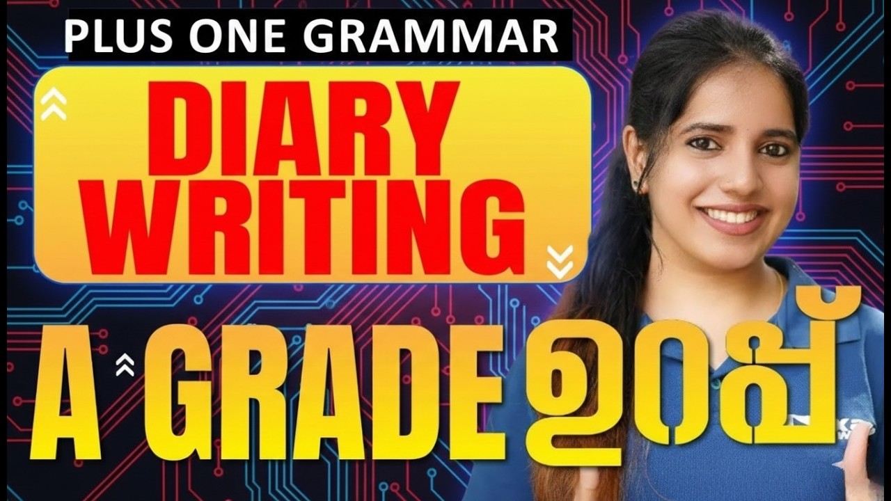 Plus One English Model Exam | Diary Writing Format & Tips | Important Questions | Exam Winner