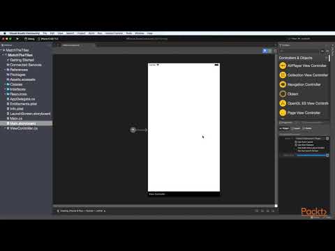 Learn Write a Native iOS Game Using Xamarin and C Adding the Score Label Storyboard| packtpub ...