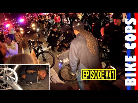 BIKE COPS Ep. 41: Nachos & Knuckle Sandwiches | Gaslamp Quarter (4K)