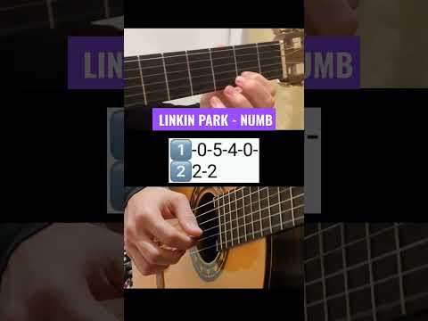 NUMB - Linkin park | easy tabs | guitar tabs