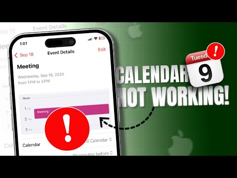 How to Fix Calendar Alerts Not Working on iPhone | iOS 18 Calendar Notifications Not Working