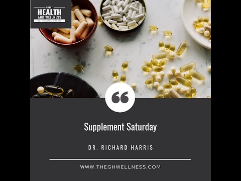 Supplement Saturday - Manganese
