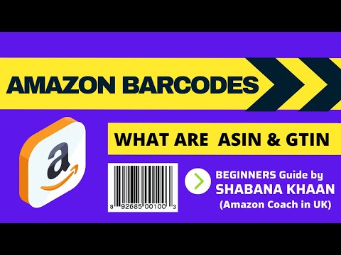 What are amazon ASIN and GTIN|amazon barcodes explained|amazon fba barcode|GTIN exemption amazon