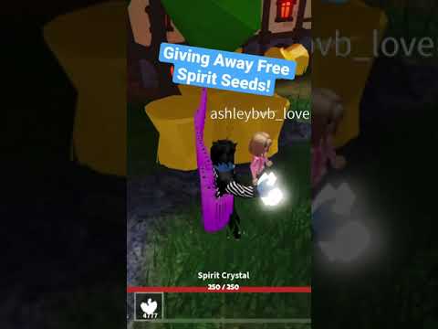 Roblox Islands Giving Free Spirit Seeds #Shorts #Roblox