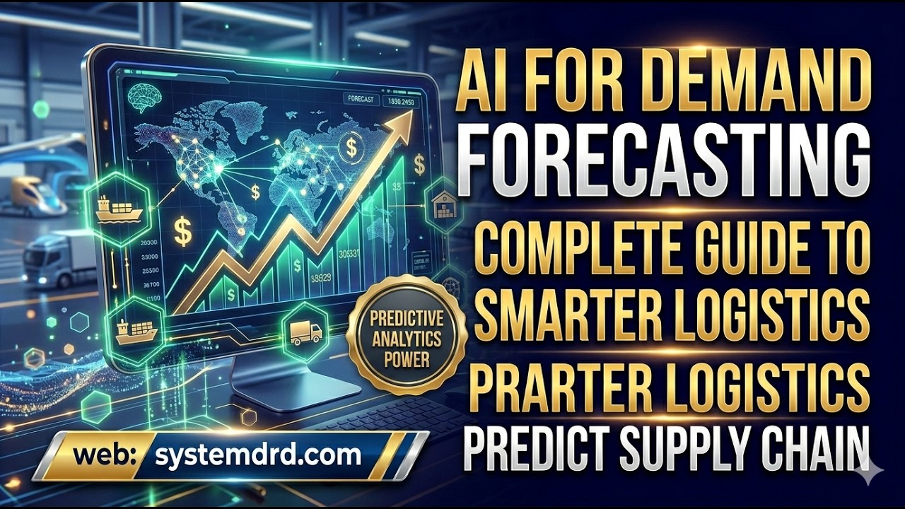 AI for Demand Forecasting in Supply Chains | Complete Guide to Smarter Logistics & Predictions