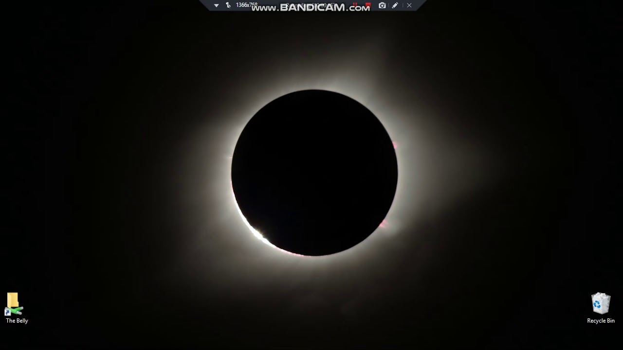 Steam Wallpaper Engine - Solar Eclipse 08-21-2017
