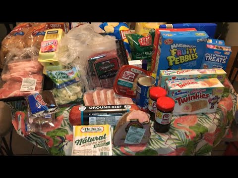 Grocery Haul Kroger's & Greenfield Market Low Deal's Snack and More $140.00