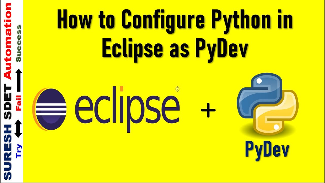 How to Configure Python in Eclipse as PyDev
