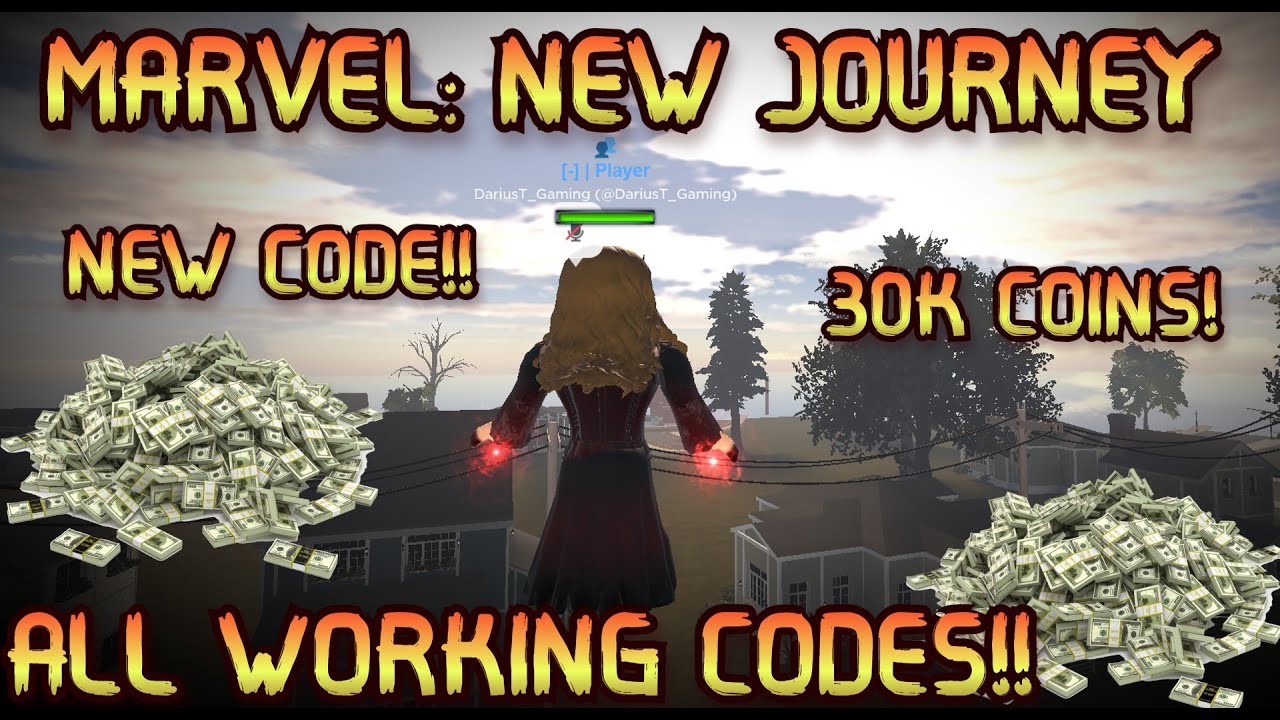 MARVEL: NEW JOURNEY- NEW CODE!(30k coins)/ ALL WORKING CODES!!