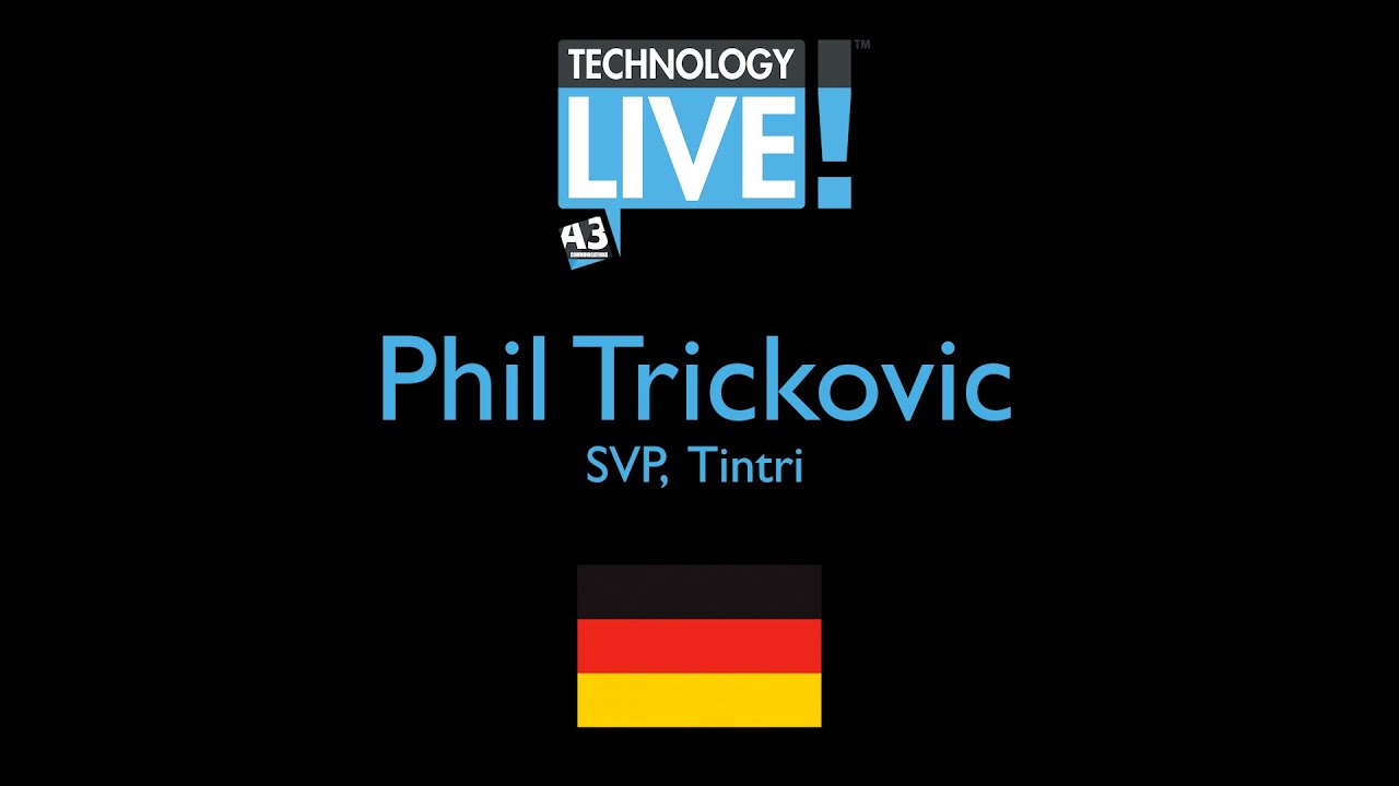A3 Communications Technology Live: Phil Trickovic, Tintri, testimonial