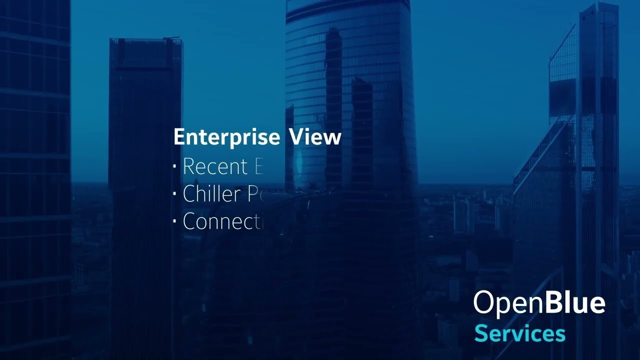 OpenBlue Services: Connected Equipment Gateway Dashboard Overview Video