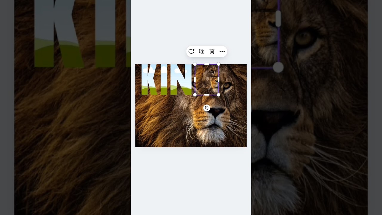 How to Combine Text frame and Image in Canva #style #canva #canvatutorial #oldies