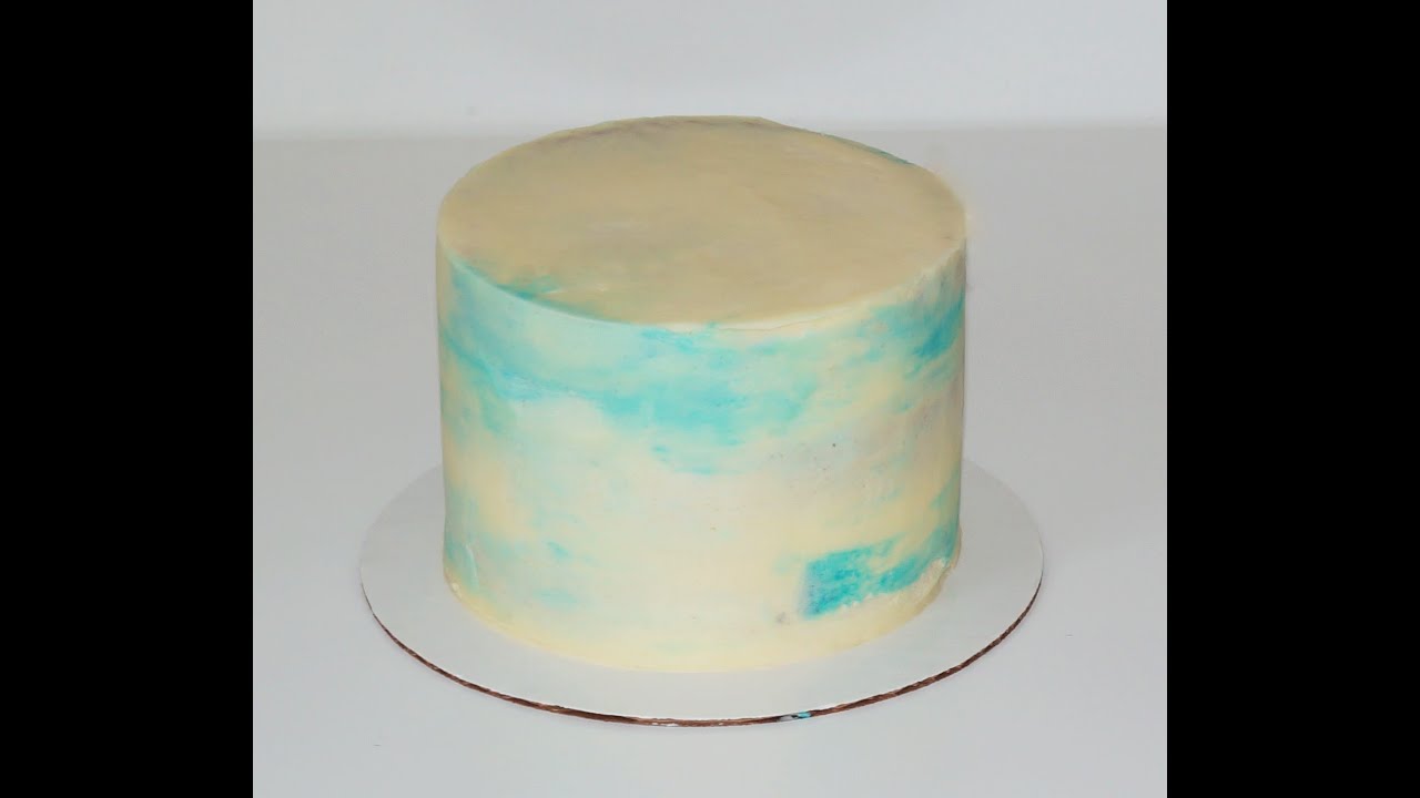 Cake decorating tutorial | How to make buttercream marble effect | Sugarella Sweets