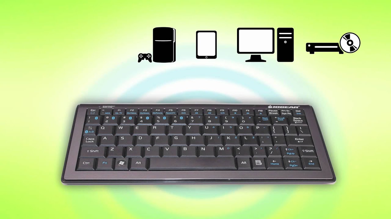 GKB601B - Multi-Link Bluetooth Mini Keyboard