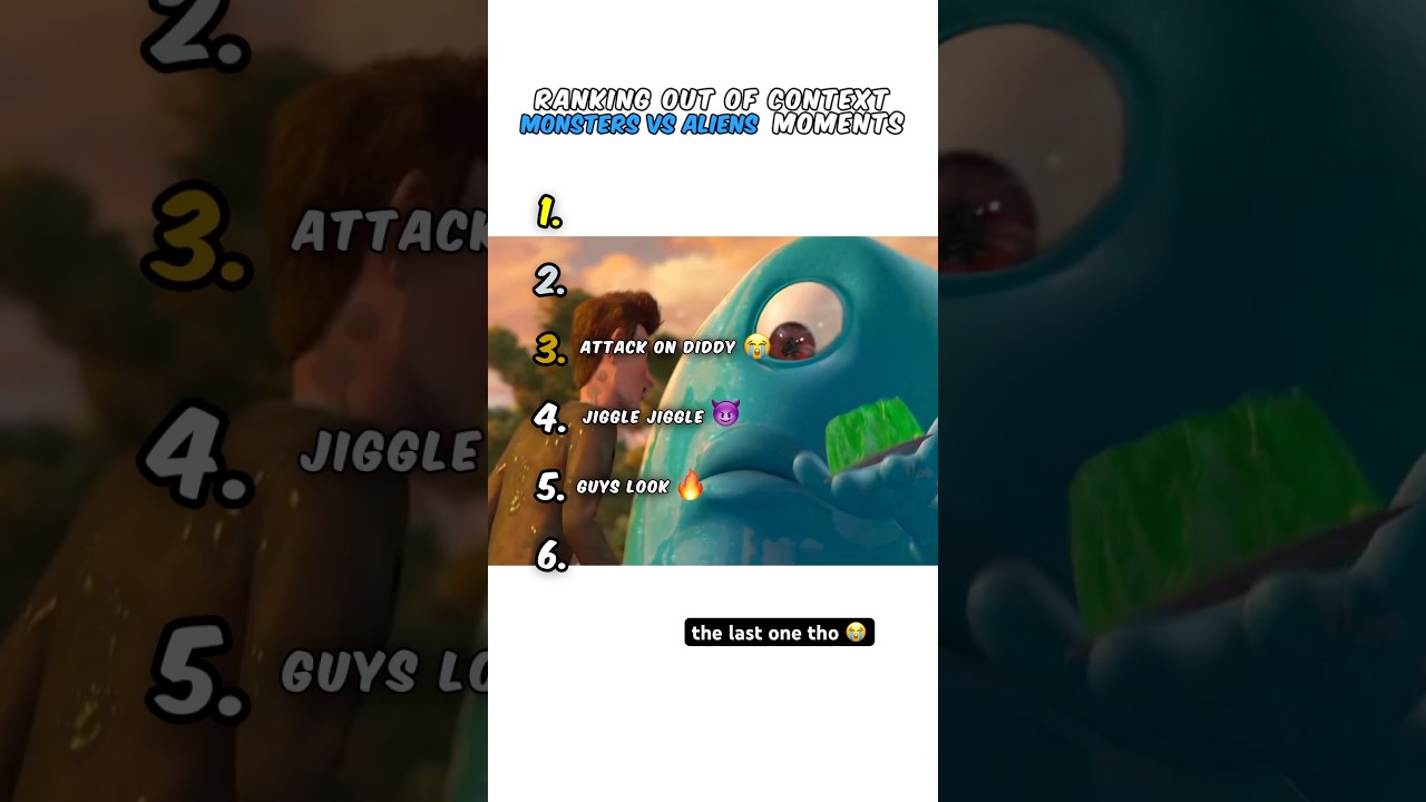 Ranking Monsters Vs Aliens Moments 😭